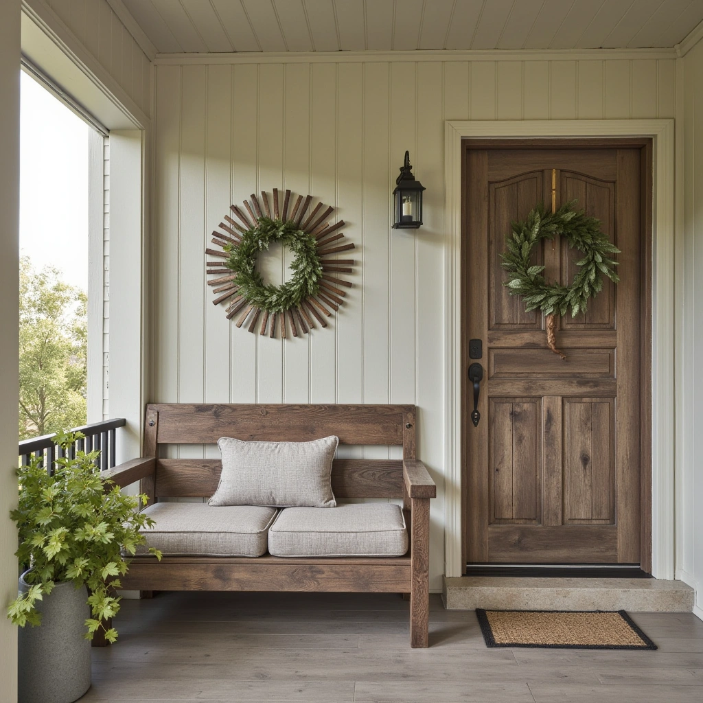 22 Rustic Front Porch Ideas to Transform Your Home’s Entrance - Ms Home ...